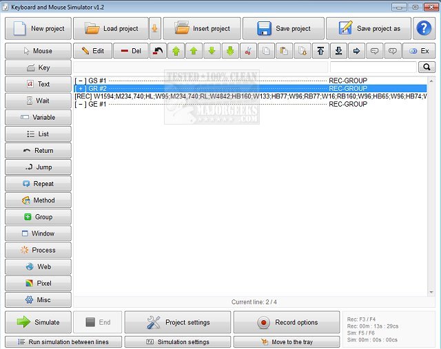 Download Keyboard & Mouse Simulator - MajorGeeks