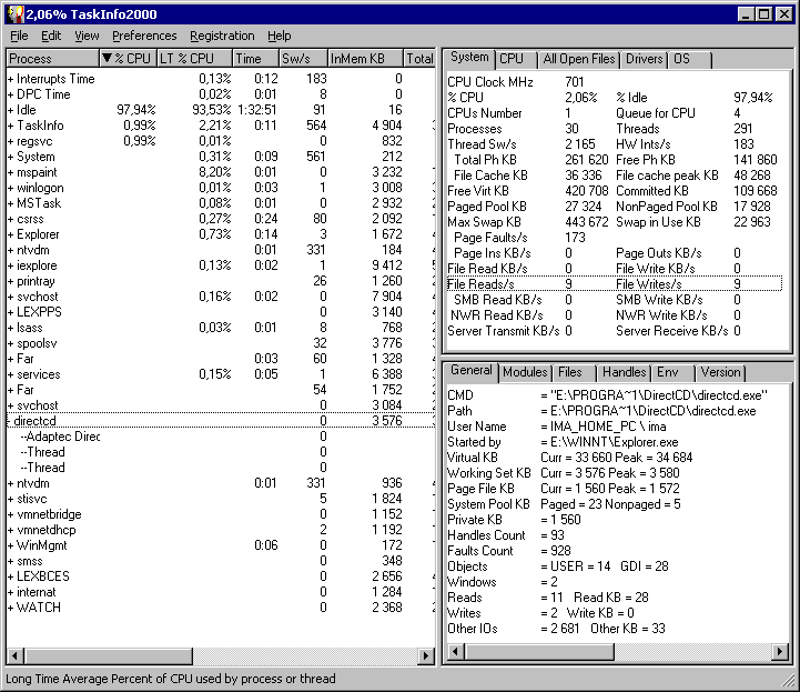 Download TaskInfo - MajorGeeks