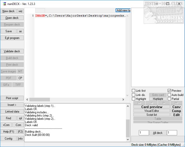 Download nanDECK - MajorGeeks