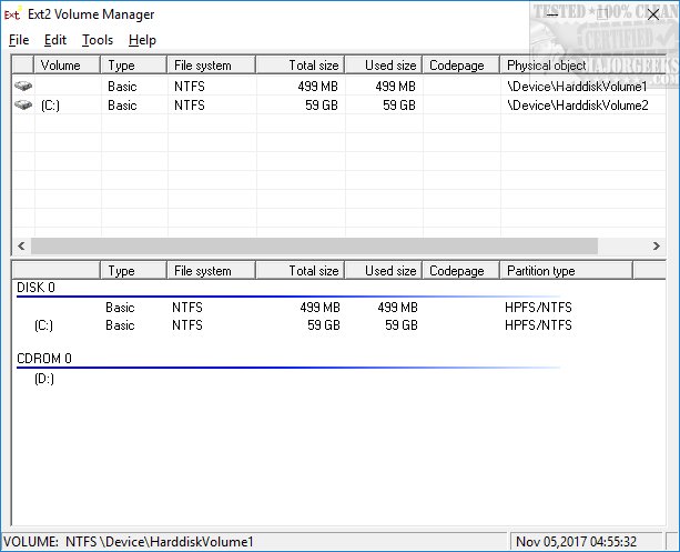 Download Ext2 File System Driver - MajorGeeks
