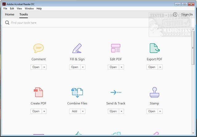 Download Adobe Acrobat Reader DC - MajorGeeks