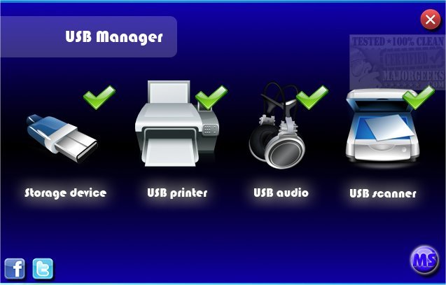 Download USB Manager - MajorGeeks