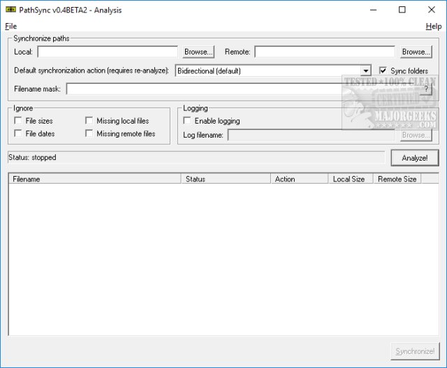 Download PathSync - MajorGeeks