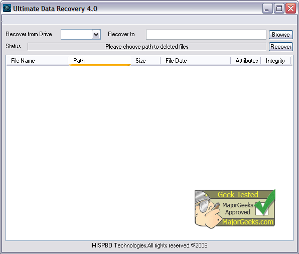 Download Ultimate Data Recovery - MajorGeeks