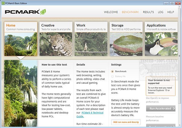 Download PCMark 8 2.10.901 - MajorGeeks