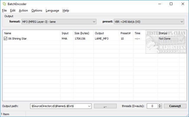 Download BatchEncoder - MajorGeeks