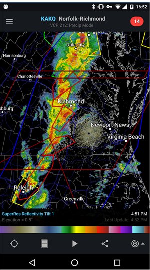 Download RadarScope for Android - MajorGeeks