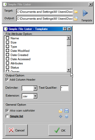 Download Simple File Lister - MajorGeeks