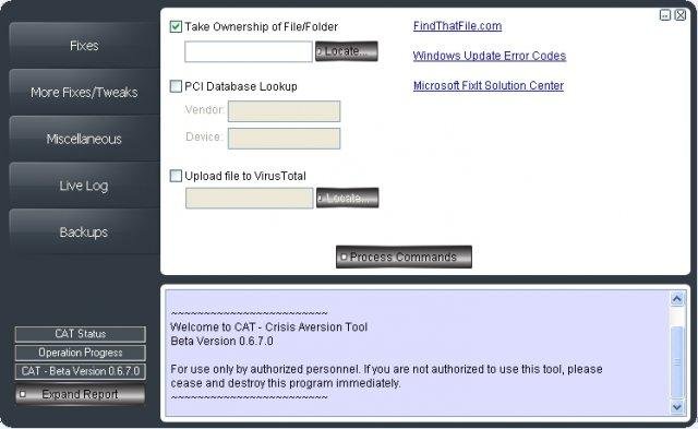 Download Crisis Aversion Tool - MajorGeeks