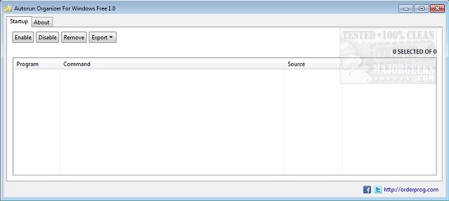 Download Autorun Organizer For Windows Free - MajorGeeks