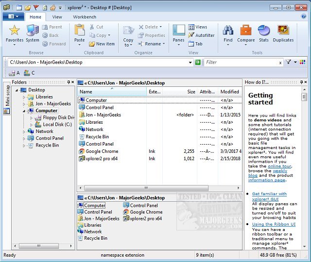 Download xplorer² - MajorGeeks