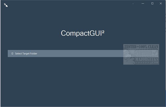 Download CompactGUI - MajorGeeks