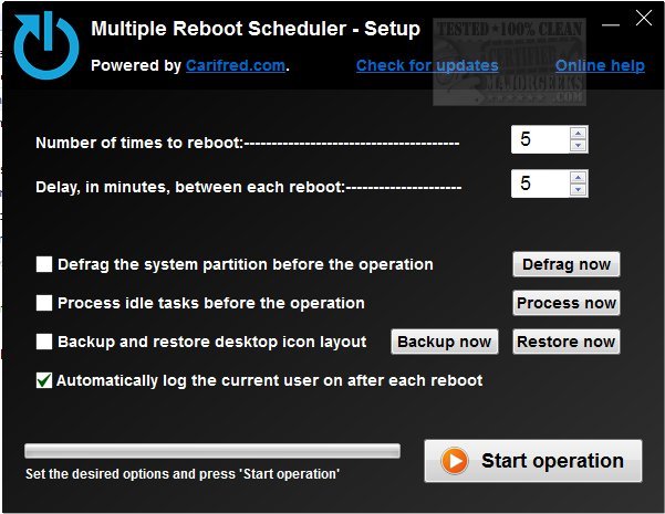Download Multiple Reboot Scheduler - MajorGeeks