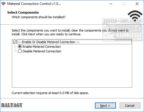 Download Metered Connection Control - MajorGeeks