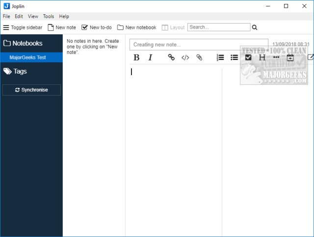 Download Joplin - MajorGeeks