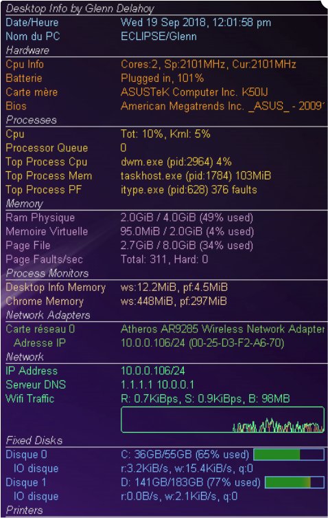 Download Desktop Info - MajorGeeks