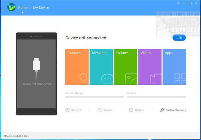 Download HiSuite by Huawei Android Smart Device Manager 14.0.0.340 ...