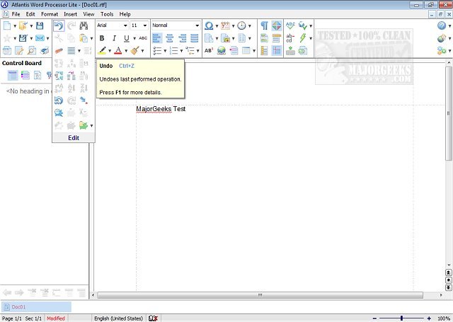 Download Atlantis Word Processor Lite - MajorGeeks