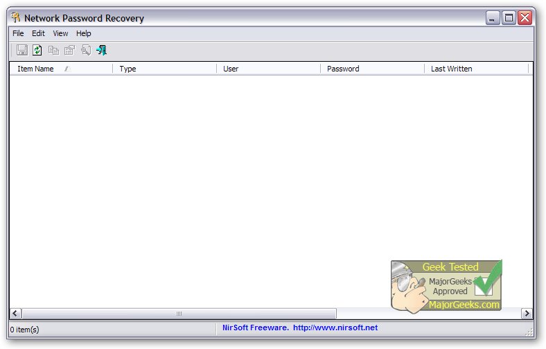 Download Network Password Recovery - MajorGeeks
