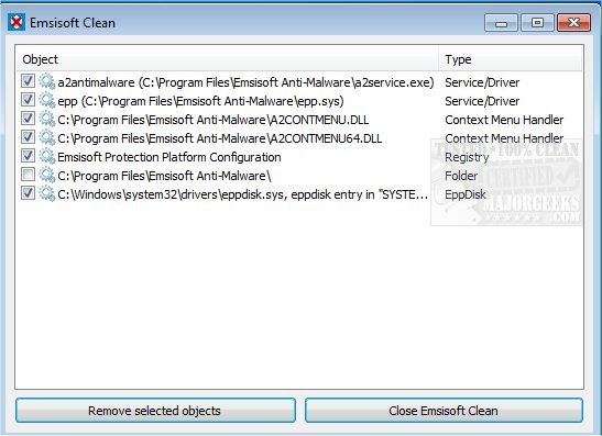 Download Emsisoft Clean - MajorGeeks