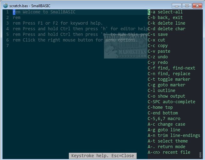 Download SmallBASIC - MajorGeeks