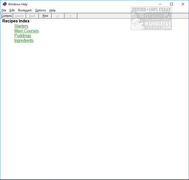 Download WinHlp32 for Windows 10 - MajorGeeks