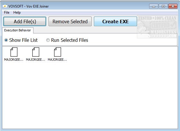 Download Vov EXE Joiner - MajorGeeks