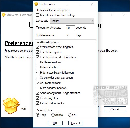 Download Universal Extractor - MajorGeeks