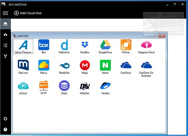 Download Air Live Drive - MajorGeeks