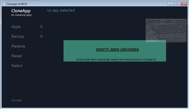 Download CloneApp UA - MajorGeeks