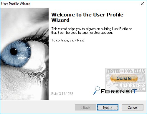 Download User Profile Wizard - MajorGeeks