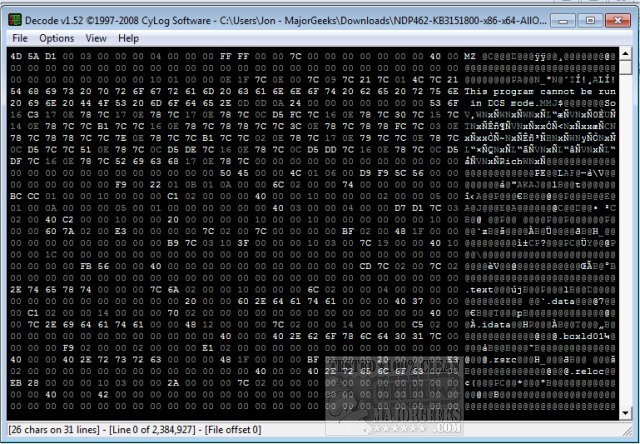 Download Decode - MajorGeeks