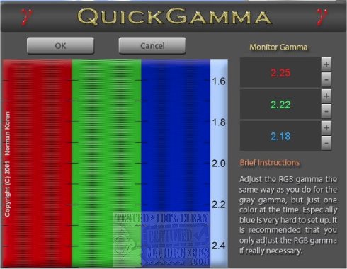 Download QuickGamma - MajorGeeks