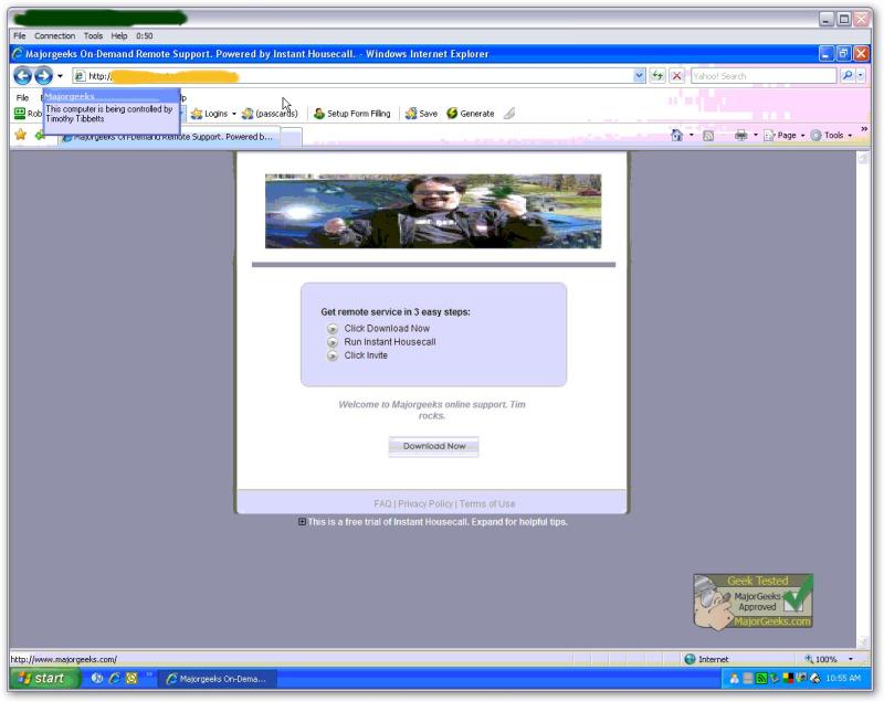 Download Instant Housecall Free Edition - MajorGeeks