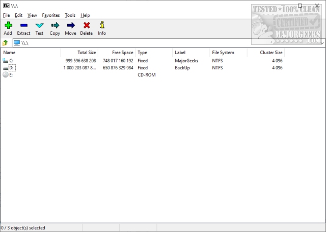 Download X-7Zip - MajorGeeks