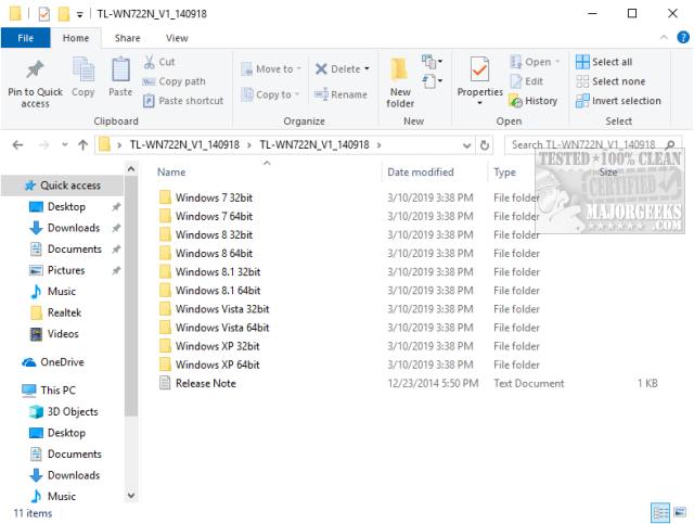 Download TP-LINK TL-WN722N Wireless USB Adapter Driver - MajorGeeks