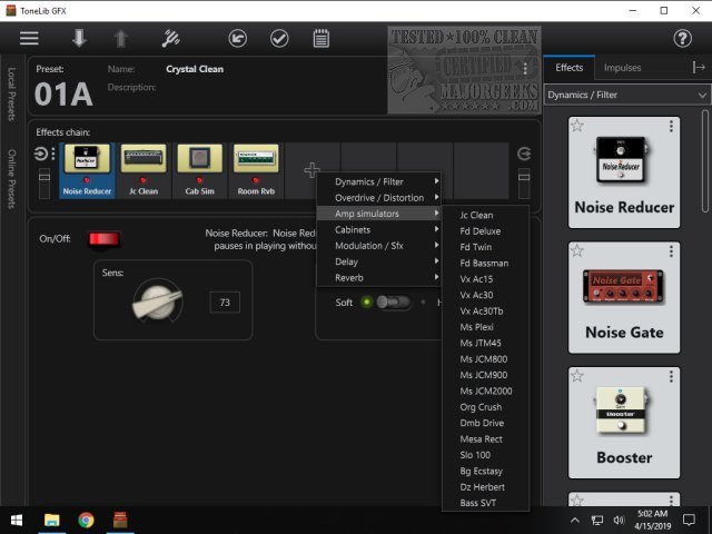 Download ToneLib GFX - MajorGeeks