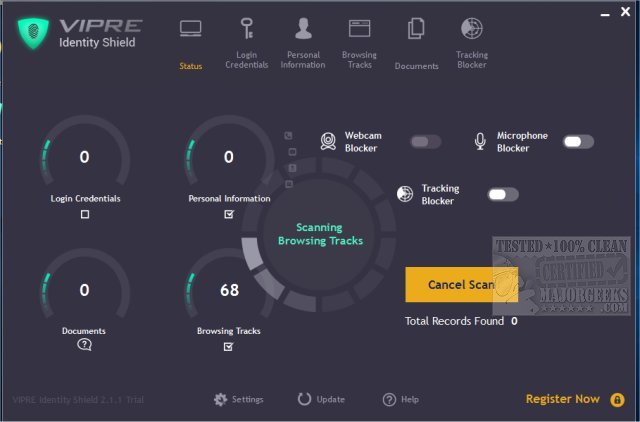 Download VIPRE Identity Shield - MajorGeeks
