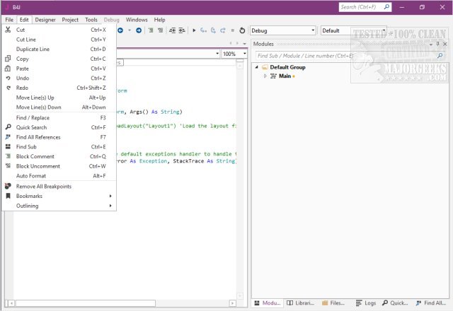 Download B4J - MajorGeeks