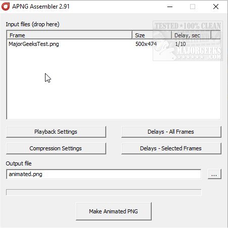 Download APNG Assembler - MajorGeeks