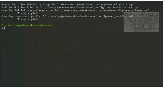 Download Cmder - MajorGeeks