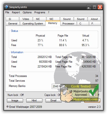 Download SimpleSysInfo - MajorGeeks