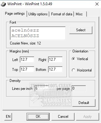 Download WinPrint - MajorGeeks
