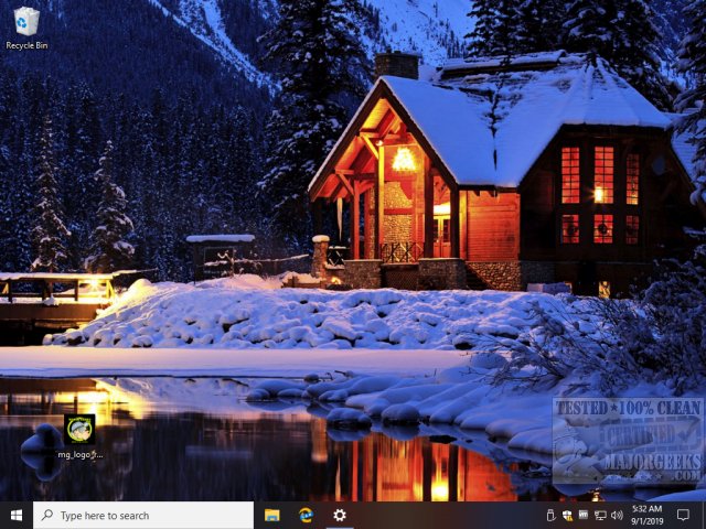Download Windows Snowy Night Theme - MajorGeeks