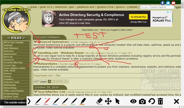 Download gInk - MajorGeeks