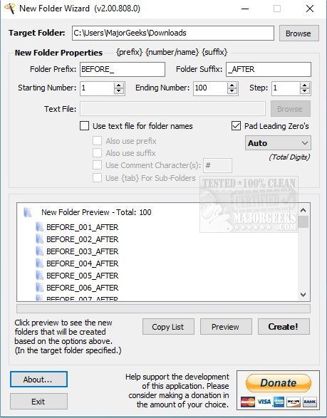 Download New Folder Wizard - MajorGeeks