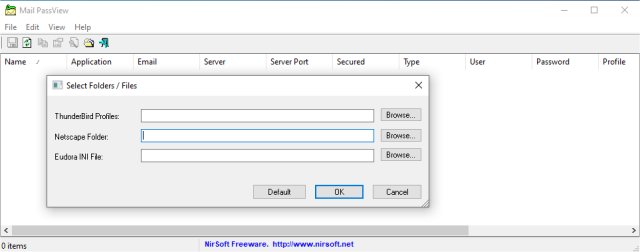 Download Mail PassView - MajorGeeks