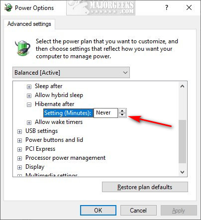 Download Disable or Enable Hibernate in Windows - MajorGeeks