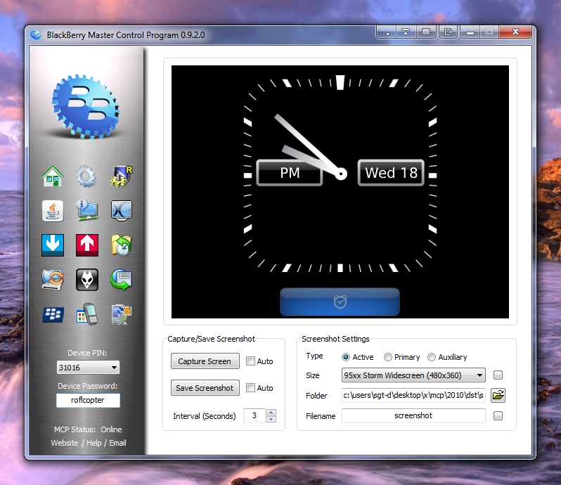Download BlackBerry Master Control Program Portable - MajorGeeks