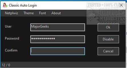 Download Classic Auto Login - MajorGeeks